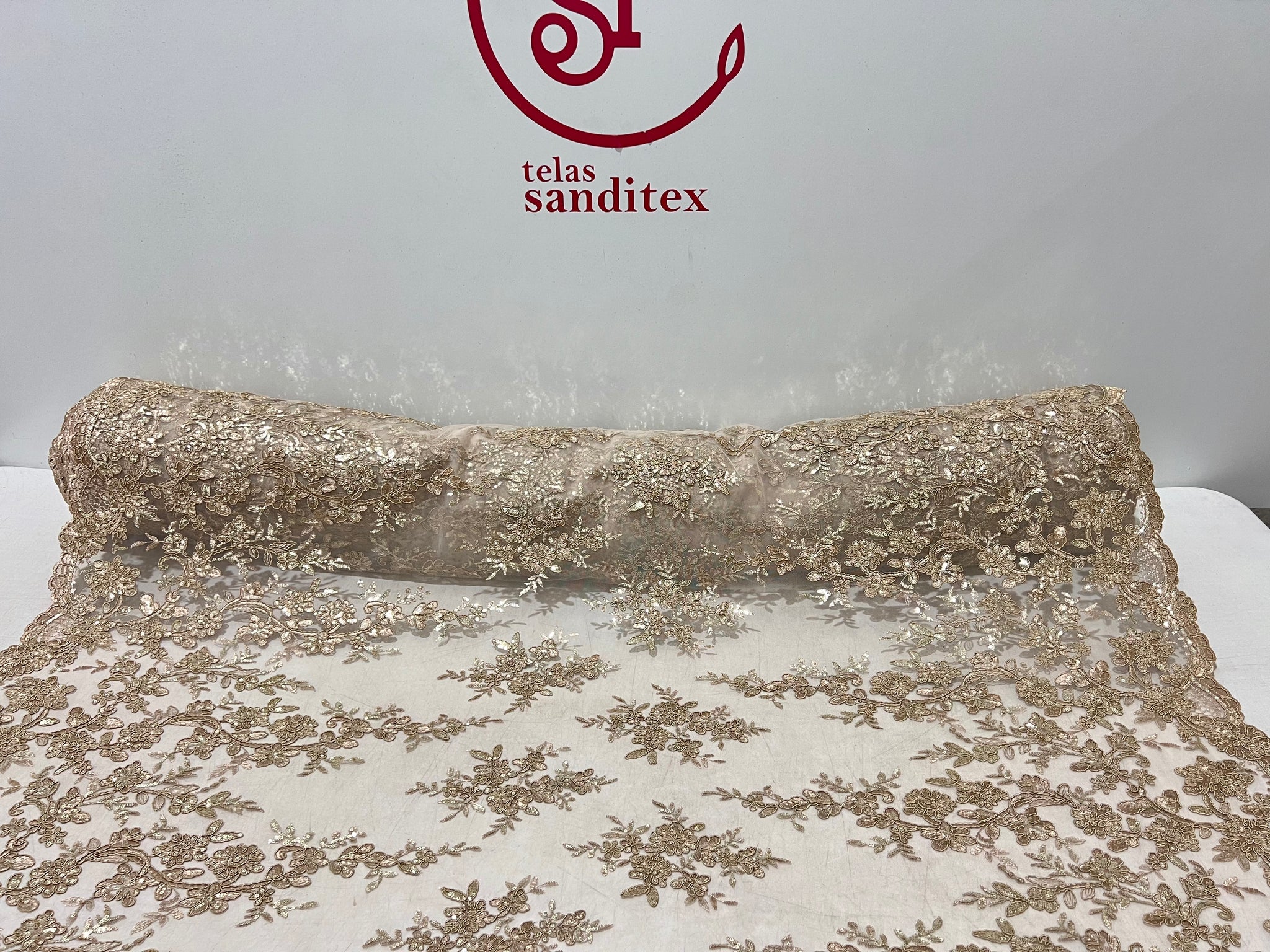 Tul Bordado Con Lentejuela "Sidney" – Sanditex
