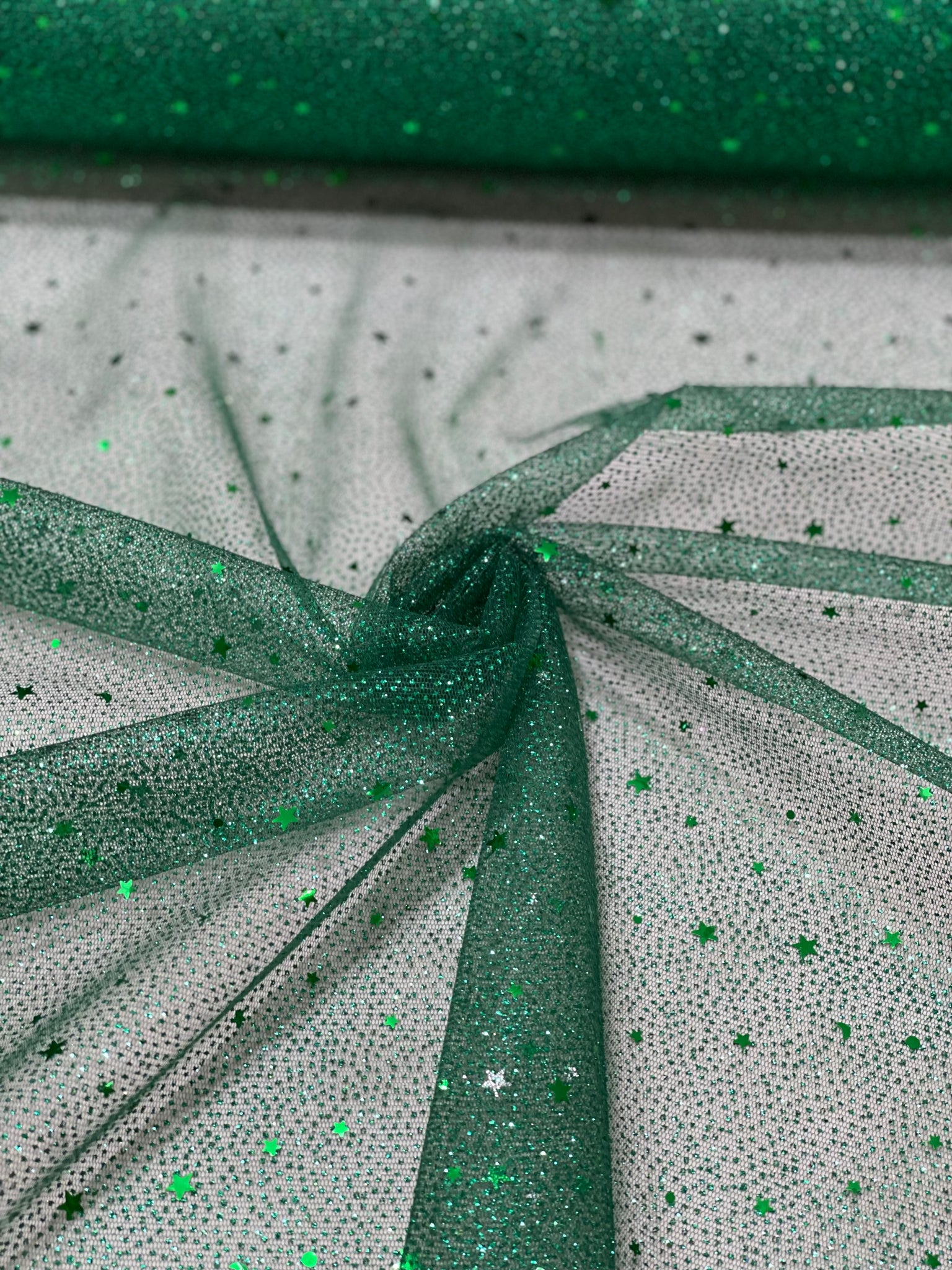 Tul Con Glitter "Estrellas Y Lunas" – Sanditex