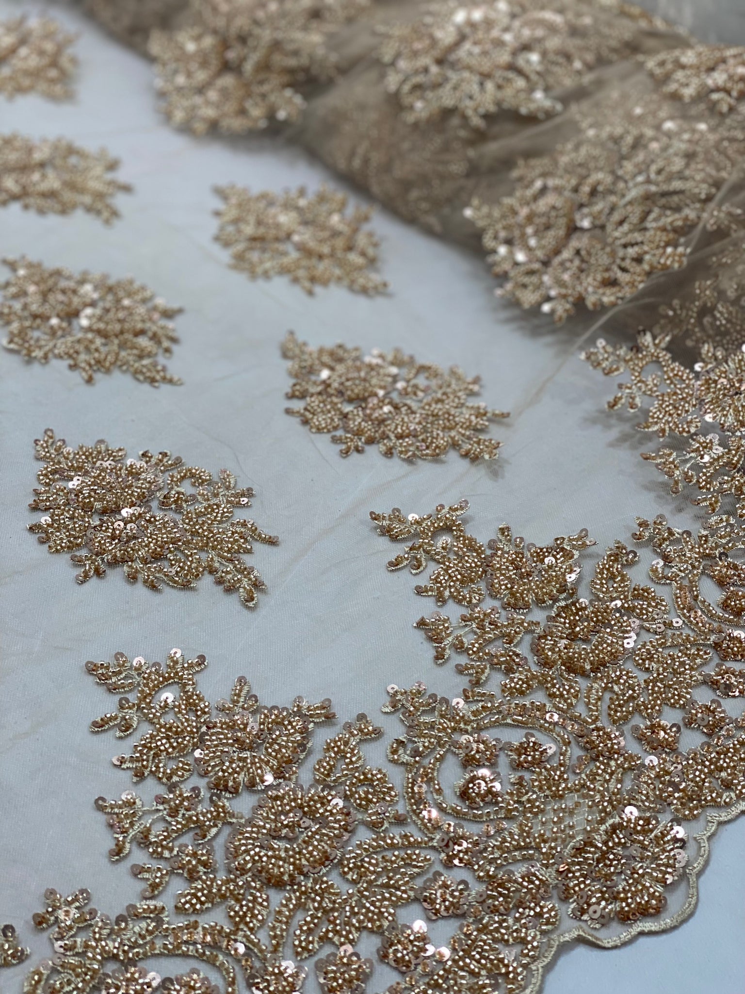 Tul Bordado Pedreria "Daria" – Sanditex