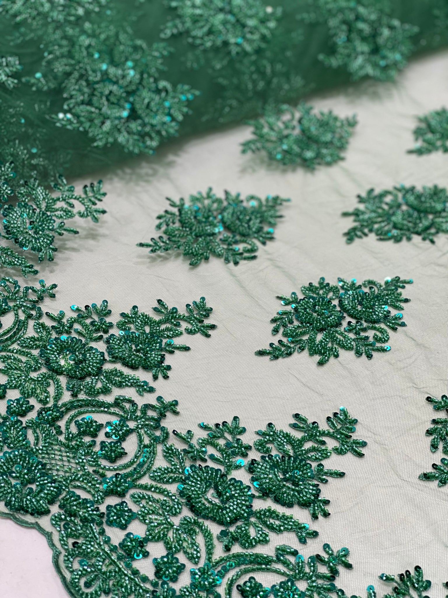 Tul Bordado Pedreria "Daria" – Sanditex