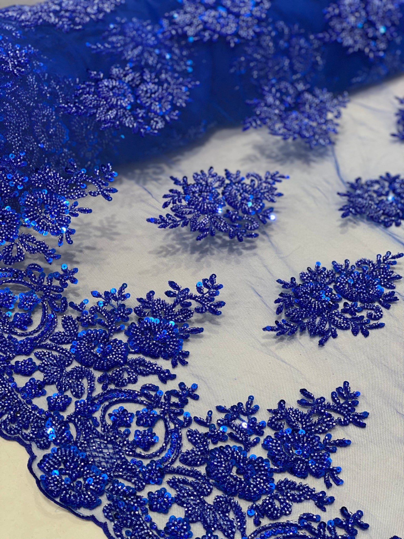 Tul Bordado Pedreria "Daria" – Sanditex