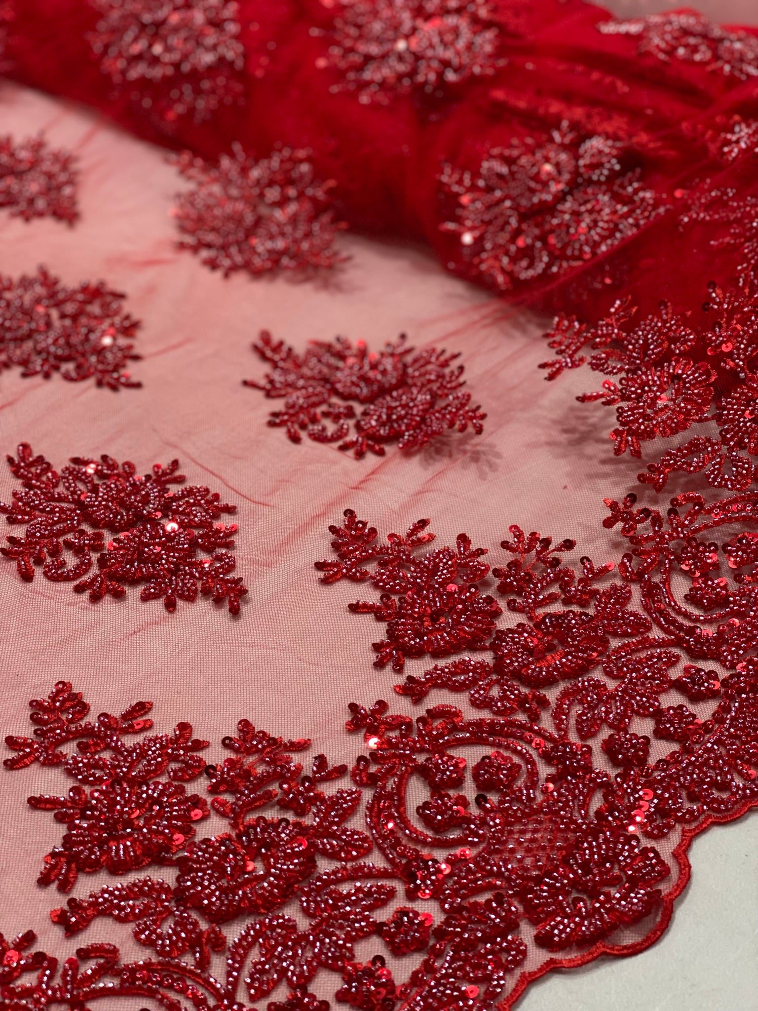 Tul Bordado Pedreria "Daria" – Sanditex