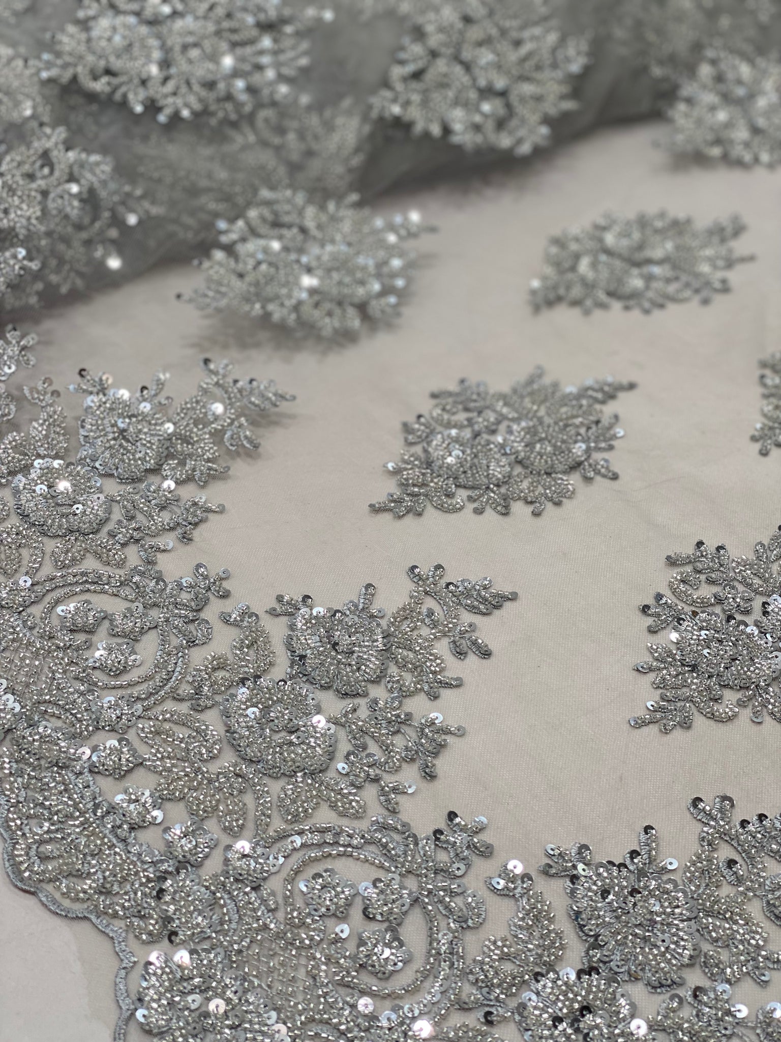 Tul Bordado Pedreria "Daria" – Sanditex