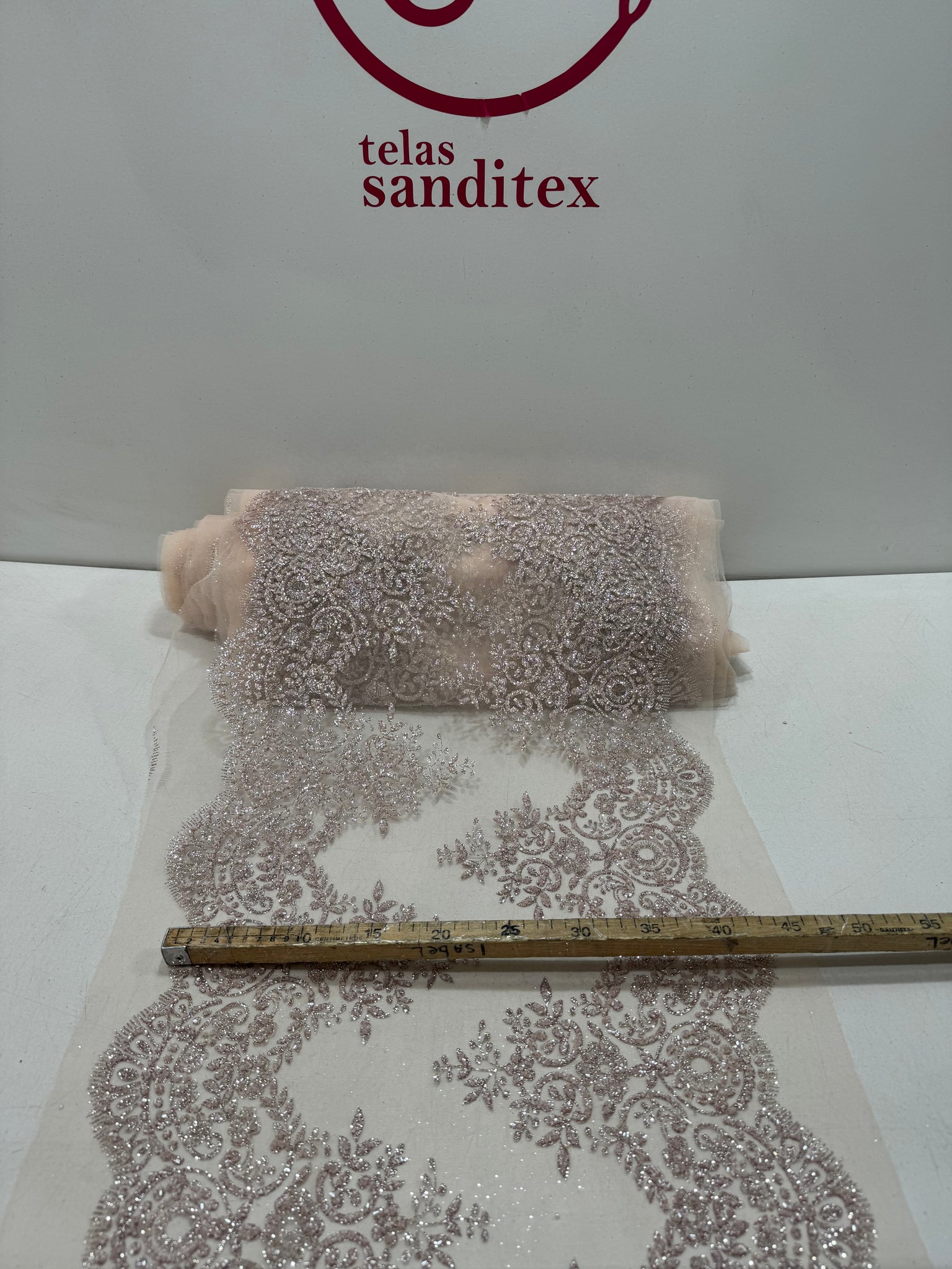 Cenefa Glitter Con Lentejuela "Aída" – Sanditex
