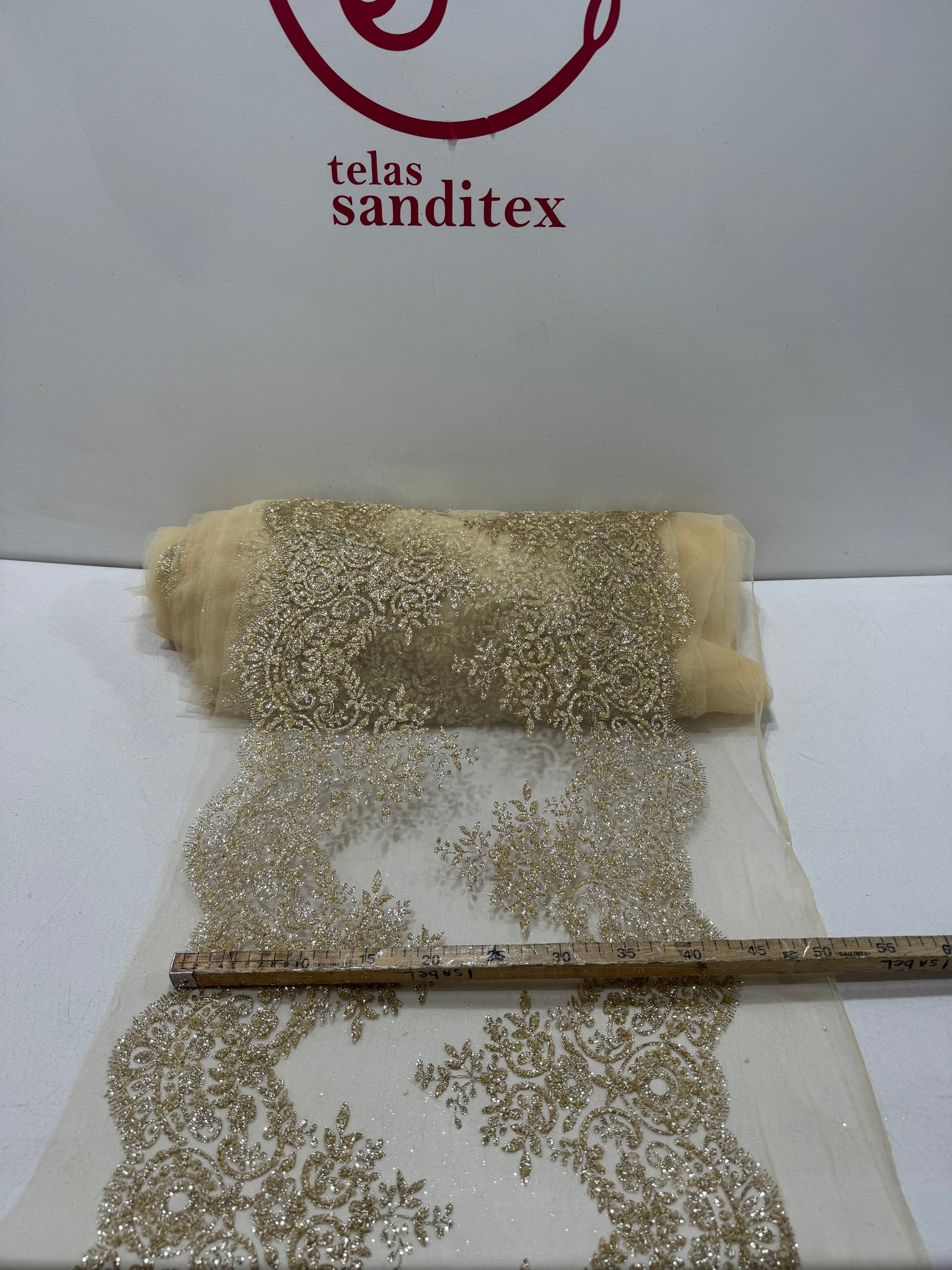 Cenefa Glitter Con Lentejuela "Aída" – Sanditex